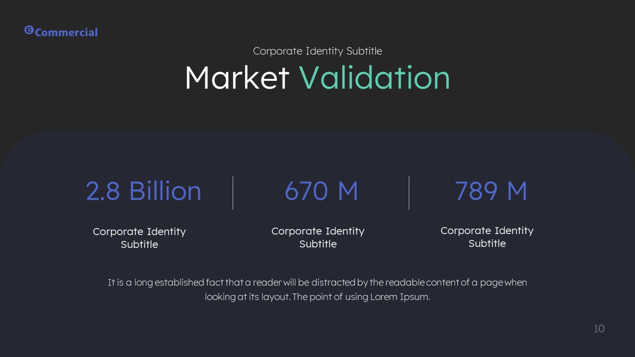 Commercial Multipurpose Professional PowerPoint Template, Presentation ...