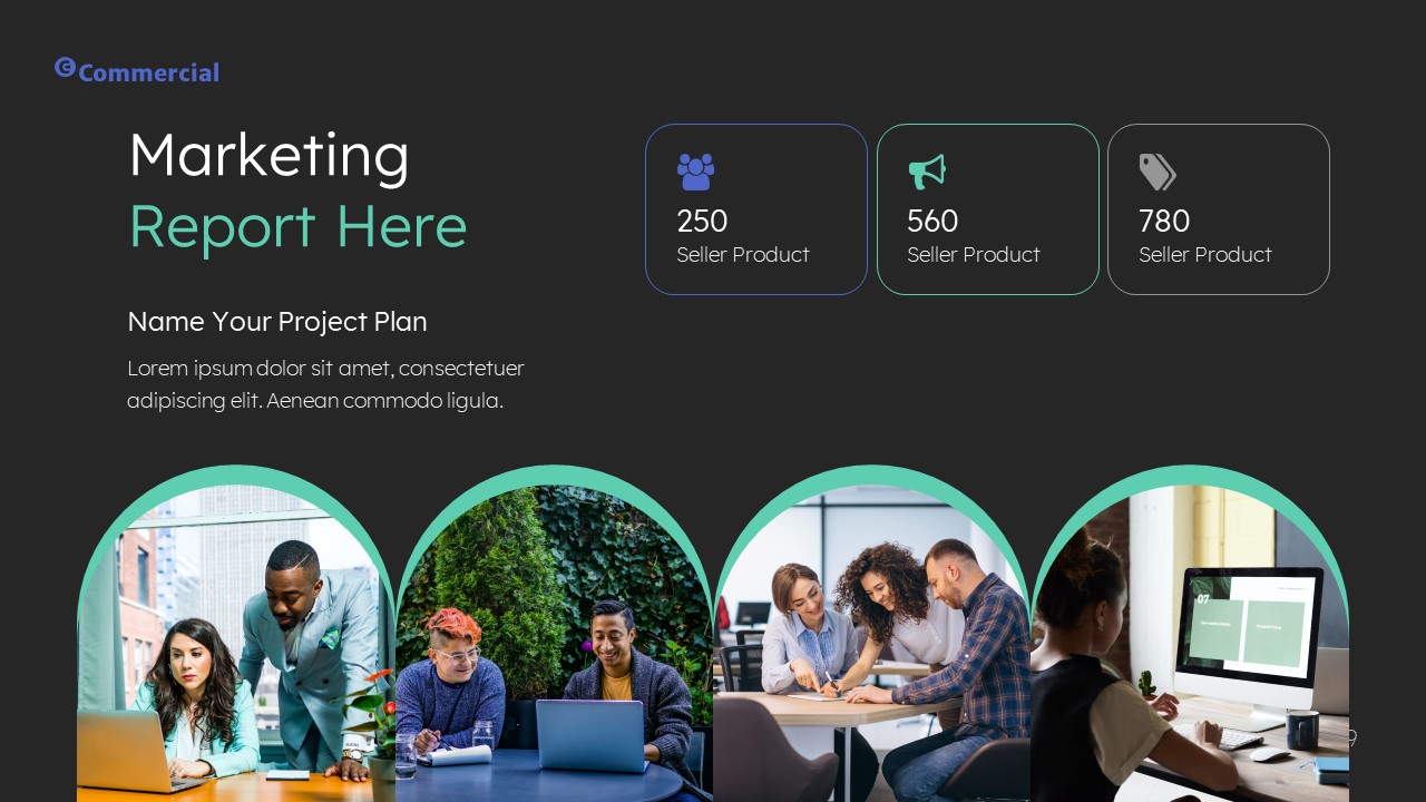 Commercial Multipurpose Professional PowerPoint Template, Presentation ...