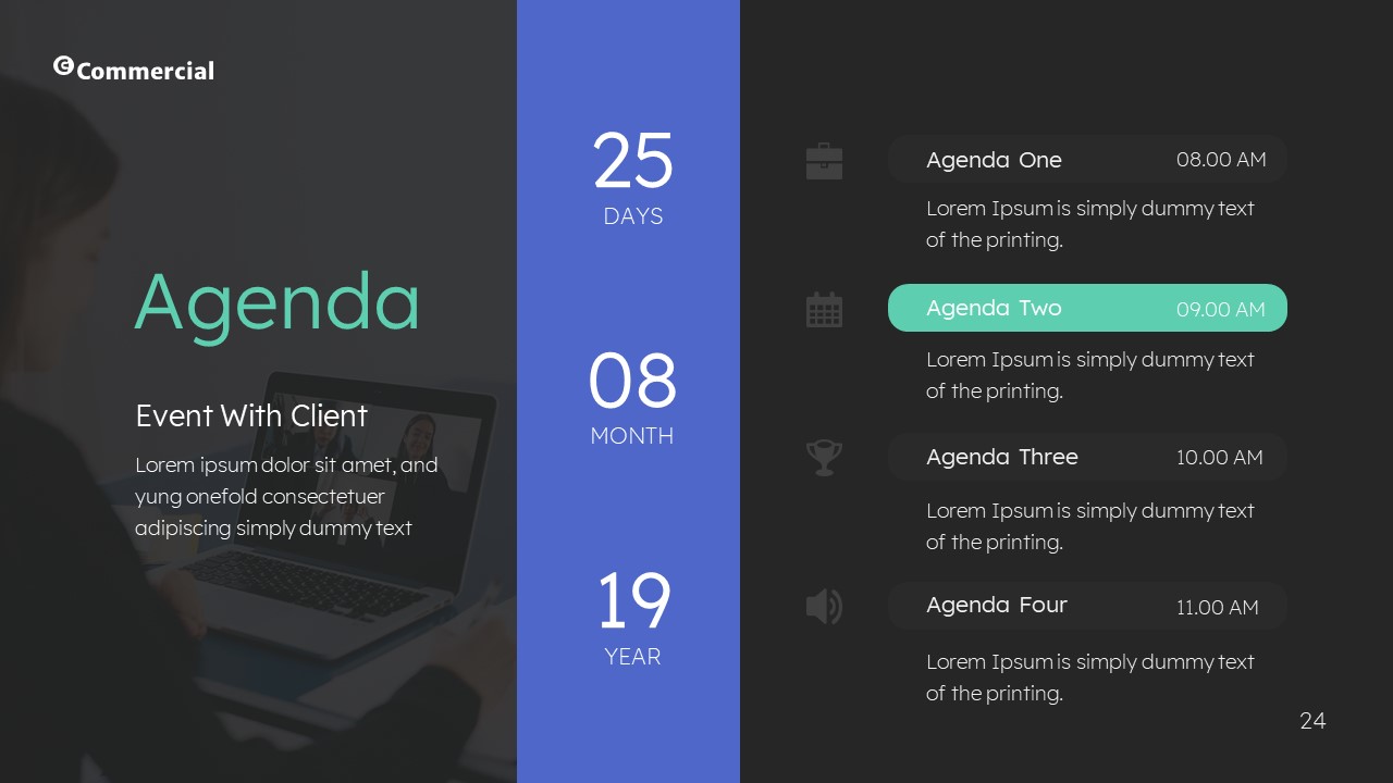 Commercial Multipurpose Professional PowerPoint Template, Presentation ...