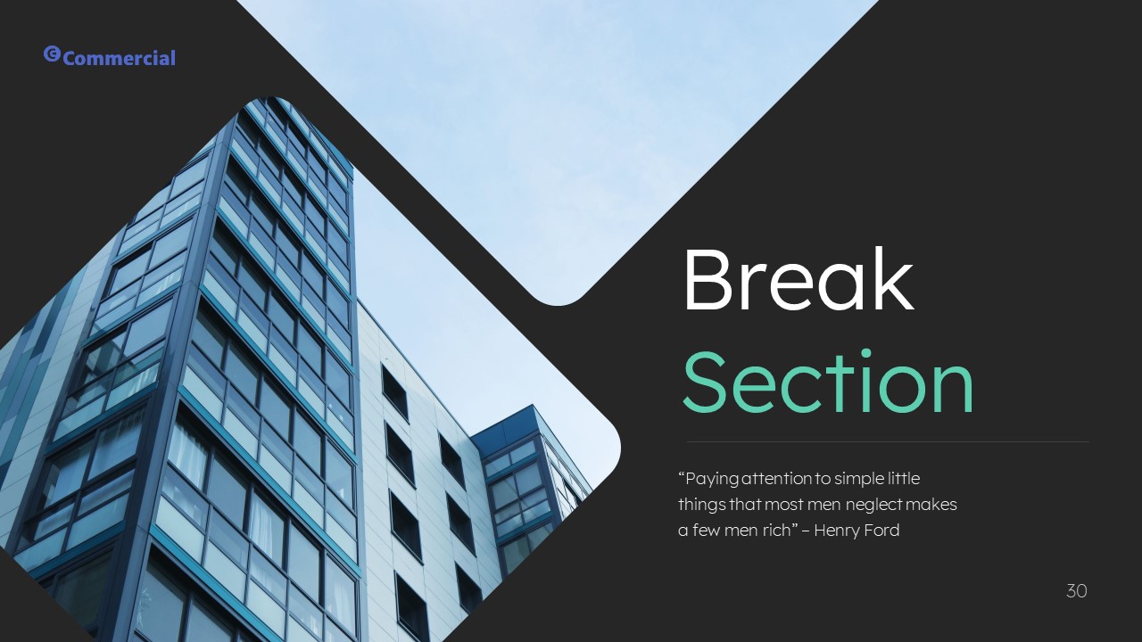 Commercial Multipurpose Professional PowerPoint Template, Presentation ...