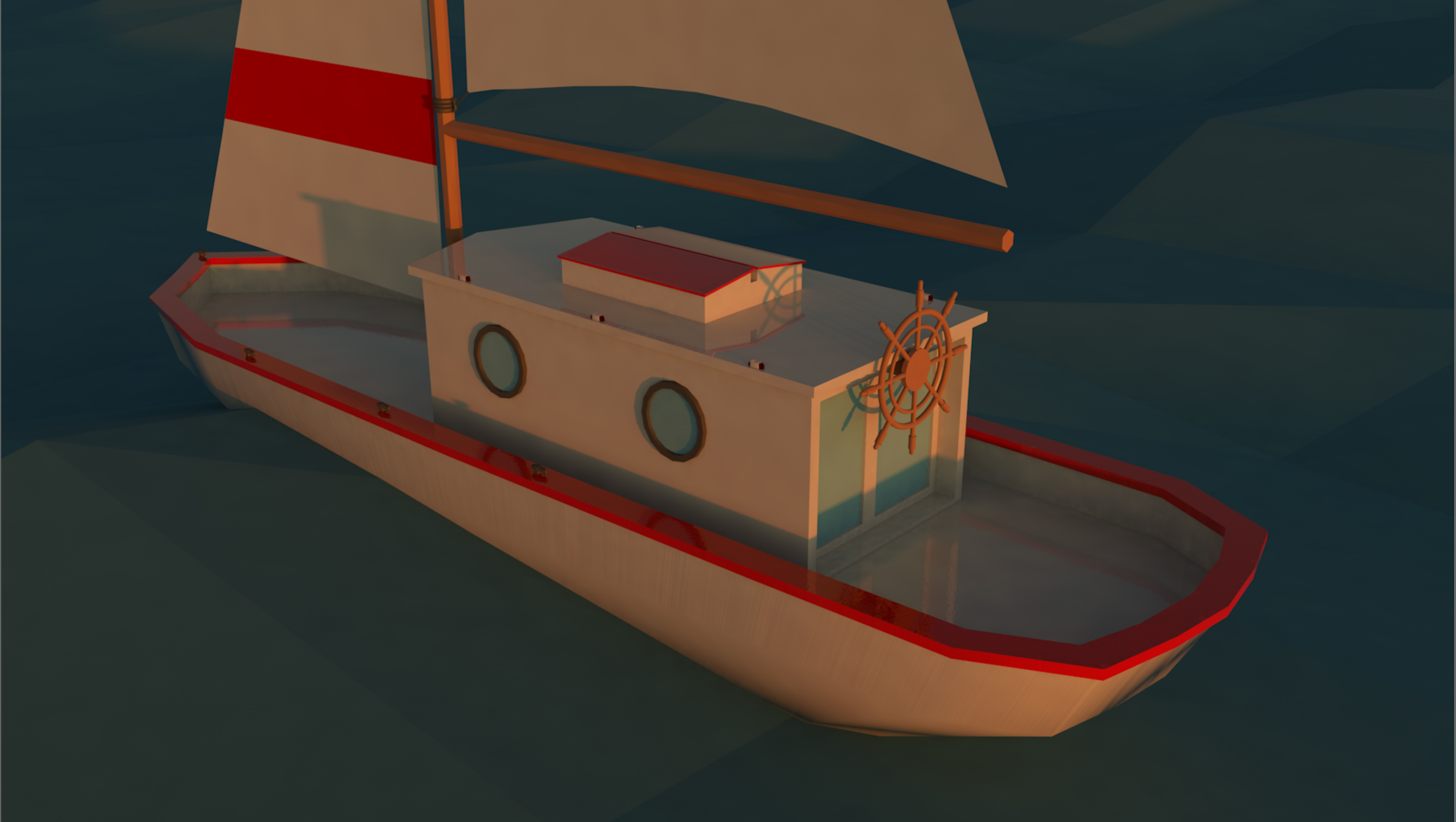 Boat by Gergedan | 3DOcean