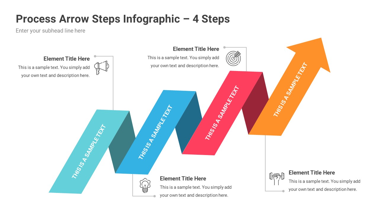 Process Infographics Keynote Template Diagrams, Presentation Templates