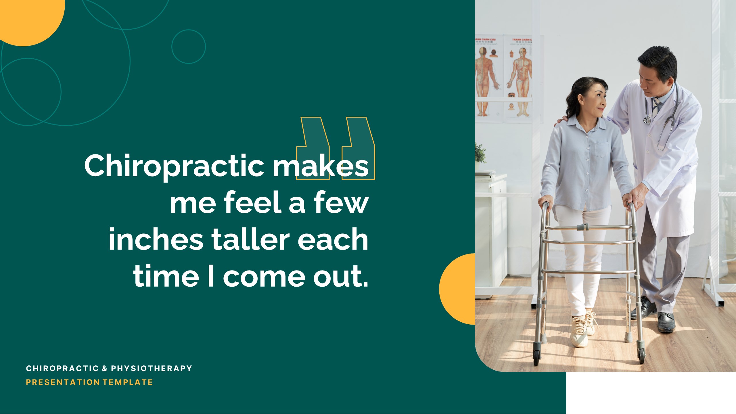 PHYSIOTIC - Chiropractic and Physiotherapy Powerpoint Template ...