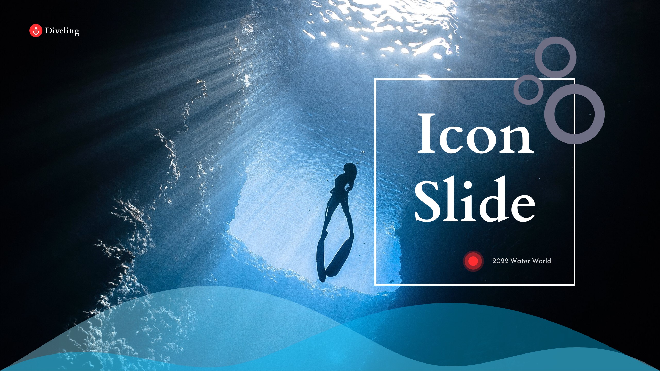DIVELING - Scuba Diving & Surfing Powerpoint Template, Presentation ...