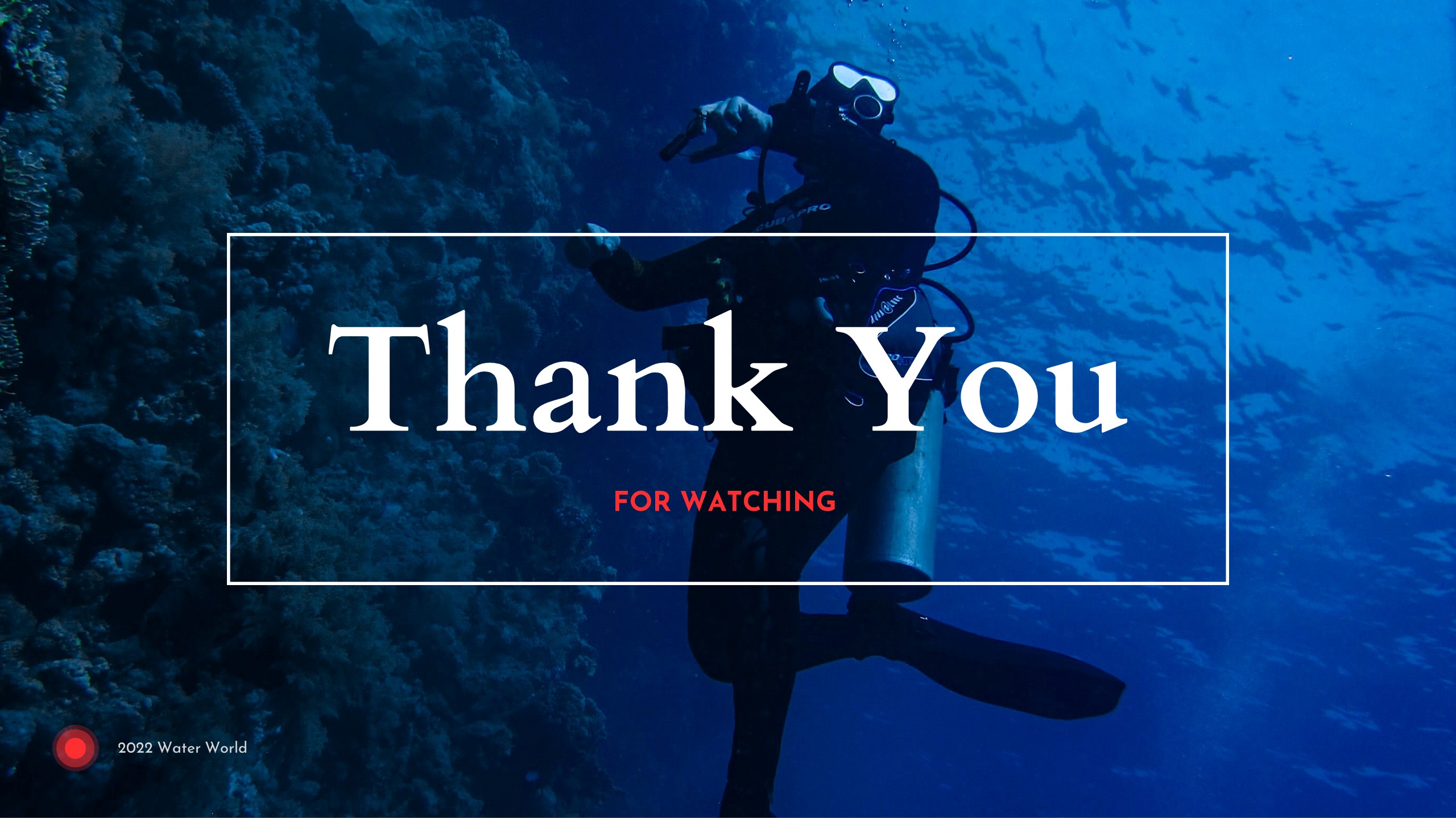 DIVELING - Scuba Diving & Surfing Powerpoint Template, Presentation ...