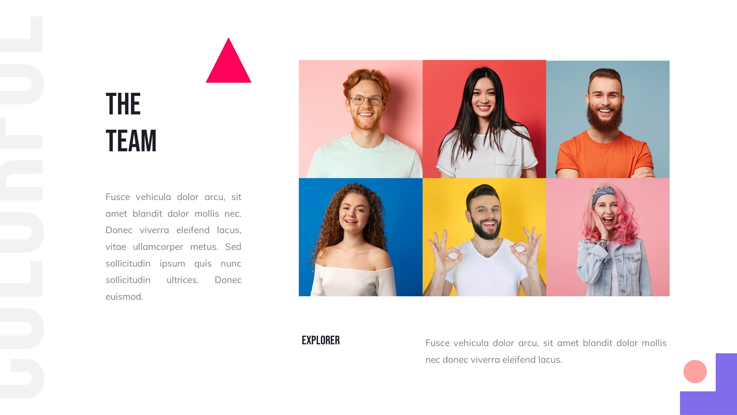 PASTLE - Pastel & Colorful Google Slides Template, Presentation Templates