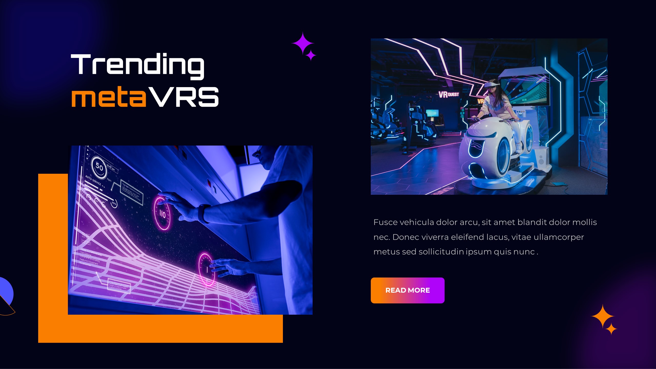 METAVRS - Virtual Reality and Metaverse Google Slides Template ...