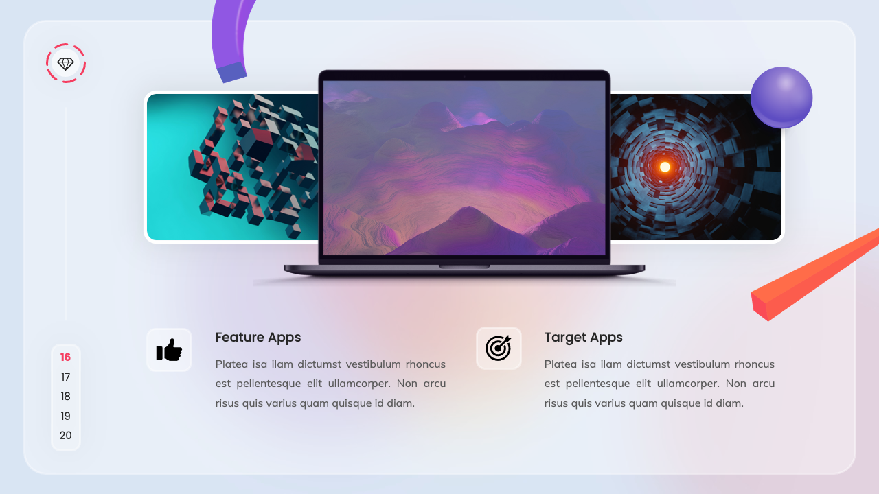 Areal - UI/UX Mobile Pitch Deck Google Slides Template, Presentation ...