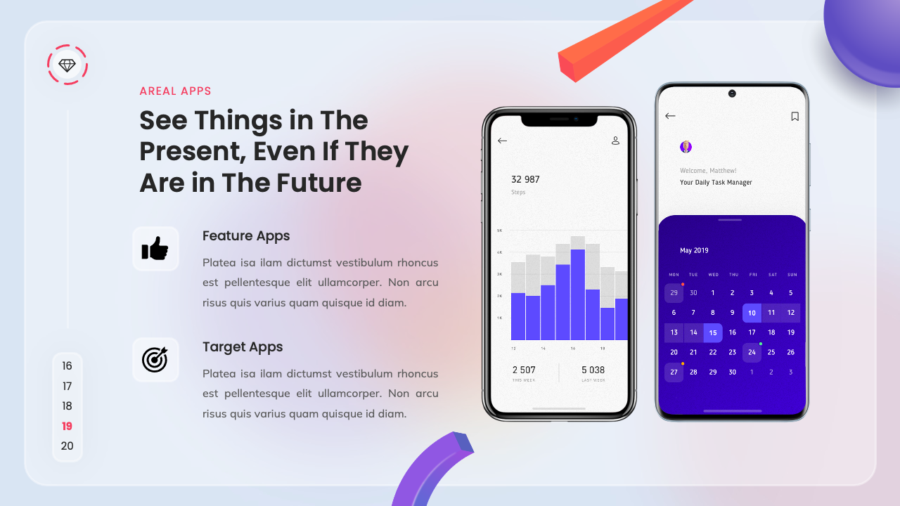 Areal - UI/UX Mobile Pitch Deck Google Slides Template, Presentation ...