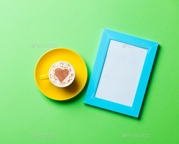 cup and photo frame Stock Photo by Masson-Simon | PhotoDune