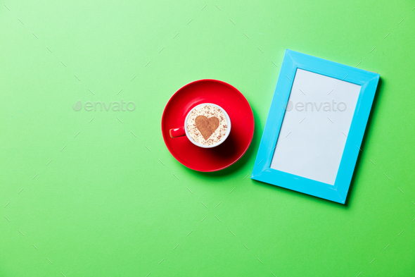 cup and photo frame Stock Photo by Masson-Simon | PhotoDune