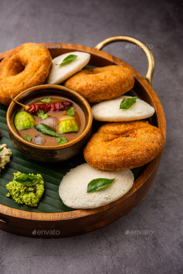 Idli Vada sambar Stock Photo by stockimagefactory | PhotoDune