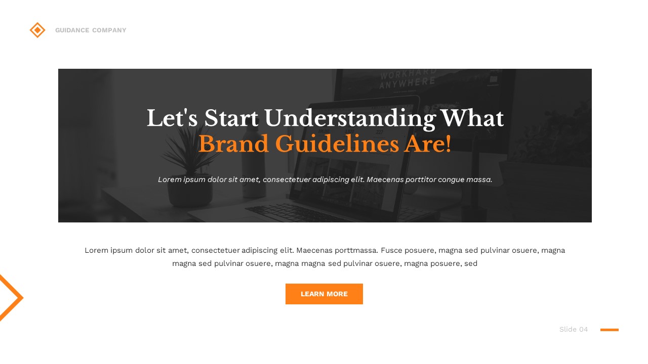 Guidance - Brand Manual Corporate Business Powerpoint Template ...