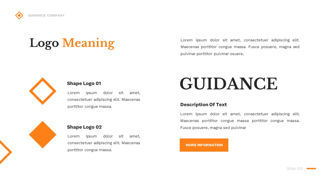 Guidance - Brand Manual Corporate Business Powerpoint Template ...