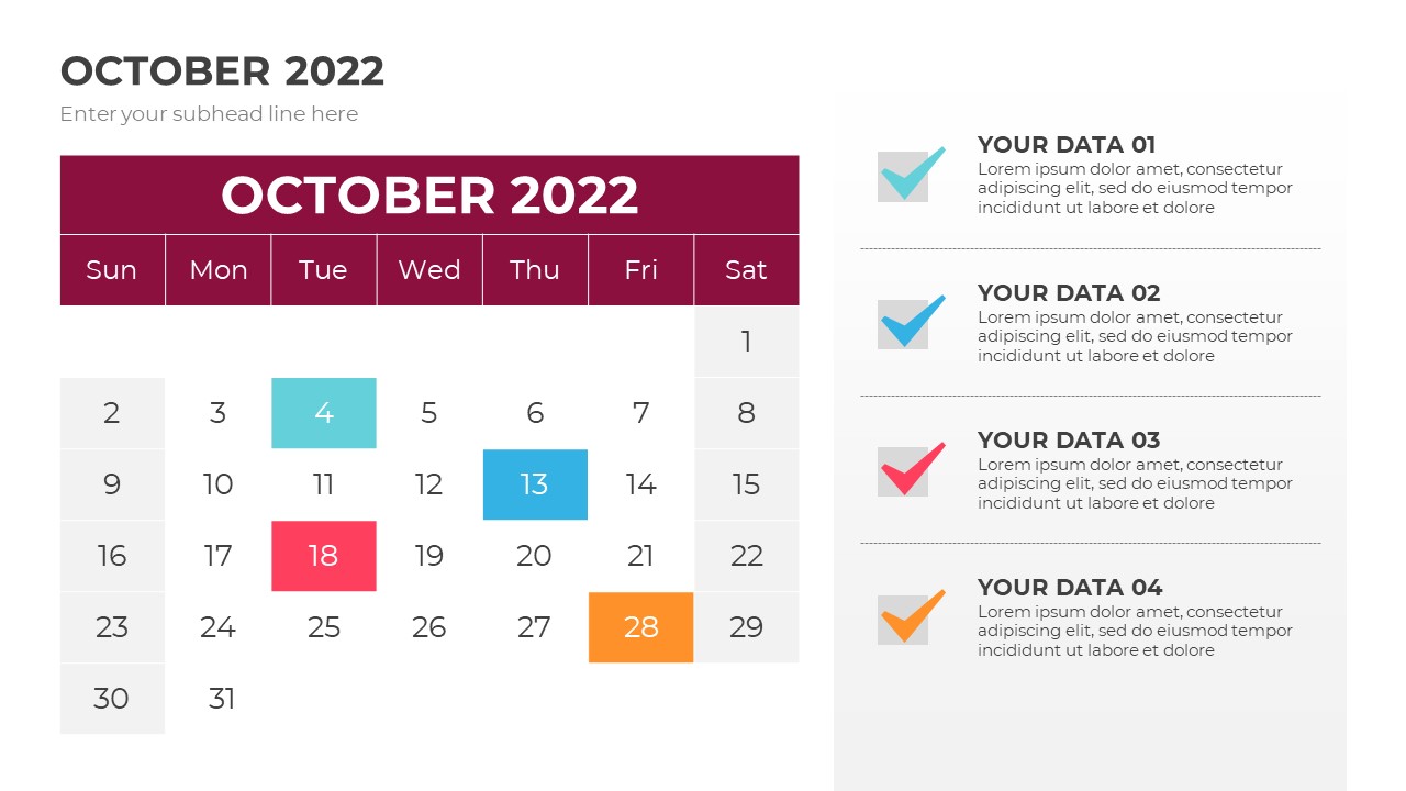 Calendar 2022 Google Slides Template by CiloArt | GraphicRiver