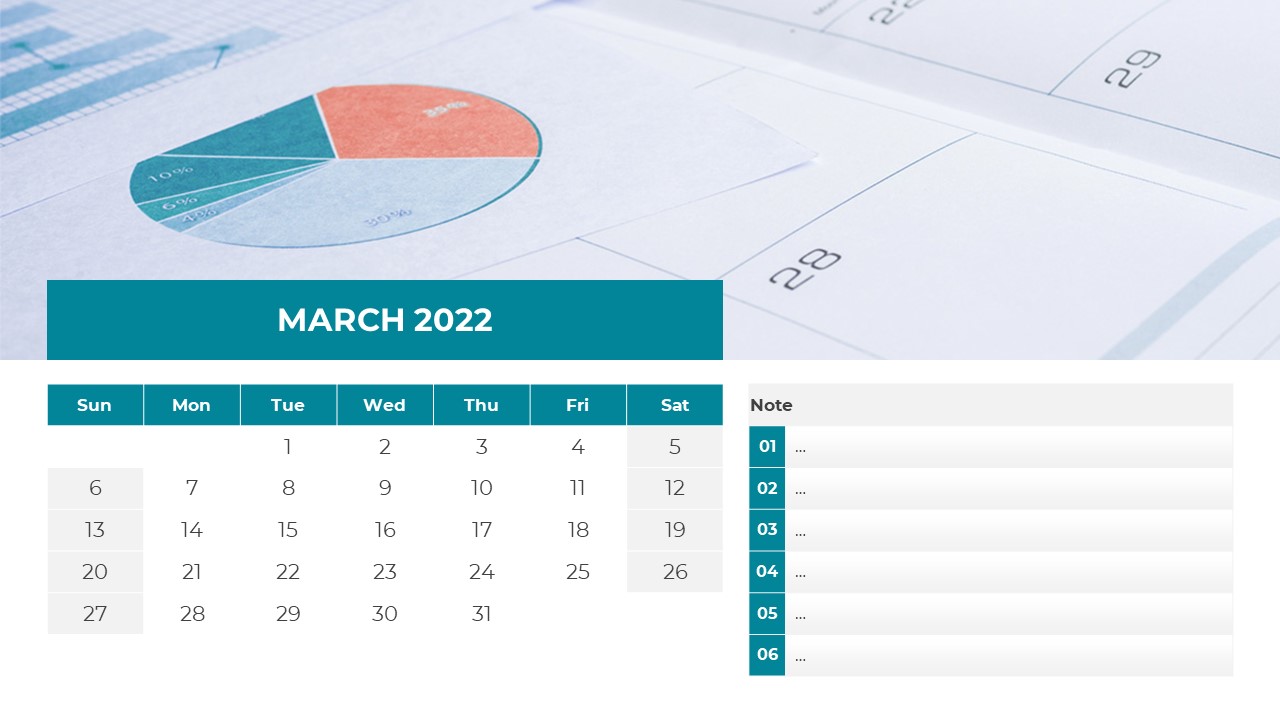 Calendar 2022 Google Slides Template, Presentation Templates | GraphicRiver