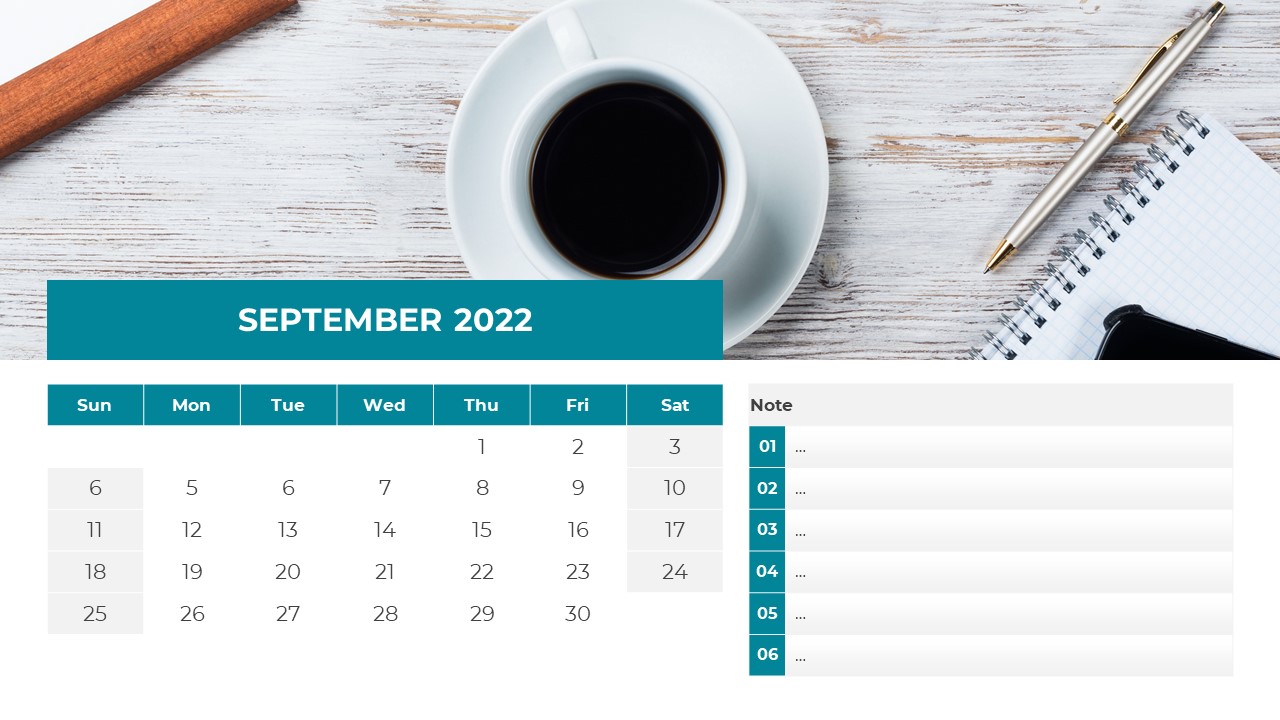 Calendar 2022 Google Slides Template, Presentation Templates | GraphicRiver