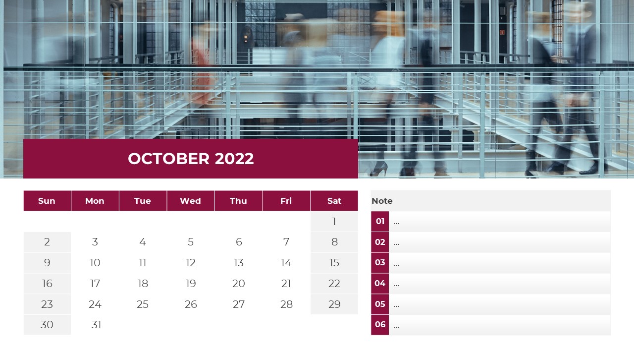Calendar 2022 Google Slides Template, Presentation Templates | GraphicRiver