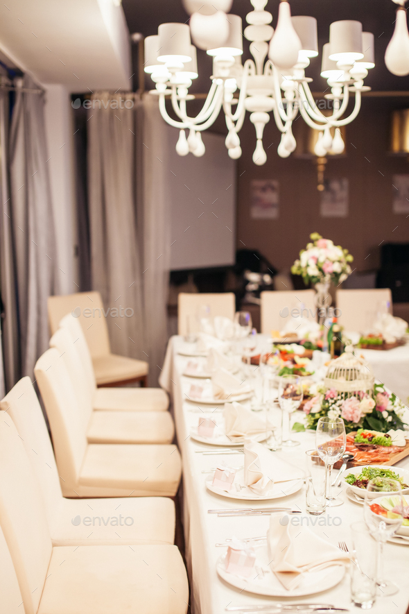 Restaurant Table Setting Stock Photo by avanti_photo | PhotoDune