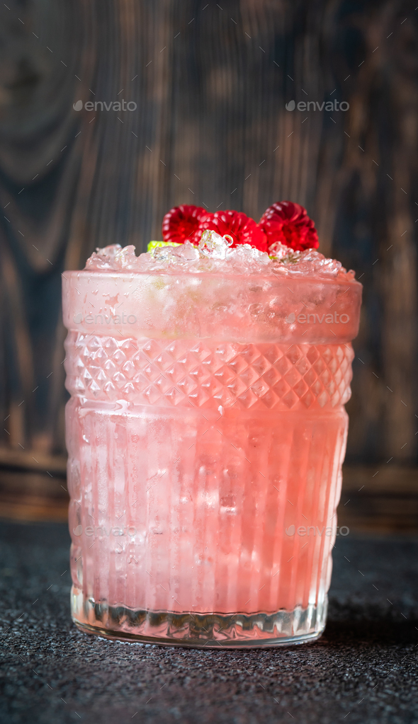 Glass of Knickerbocker cocktail Stock Photo by Alex9500 | PhotoDune