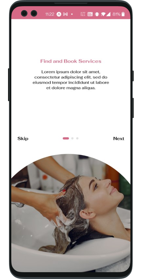 Multi Salon Booking App Template in React Native | Salon Booking ...