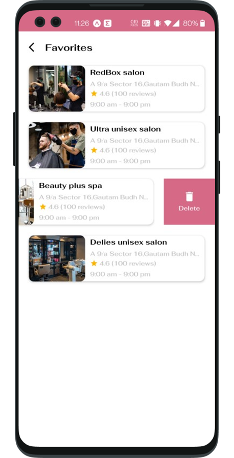 Multi Salon Booking App Template in React Native | Salon Booking ...