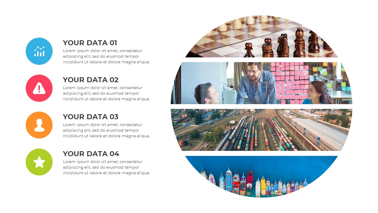 Images Infographics Google Slides Template, Presentation Templates