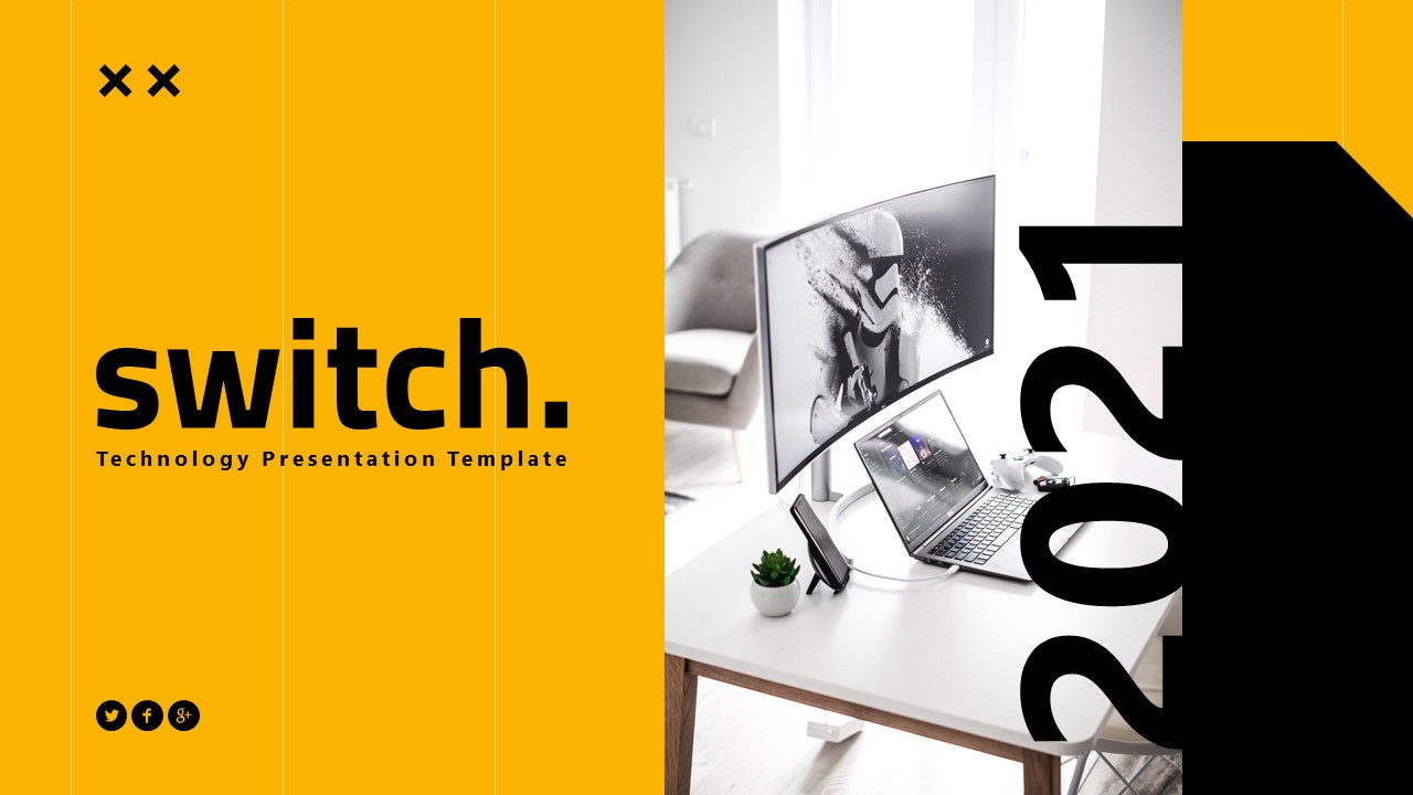Switch Technology Presentation Template, Presentation Templates ...