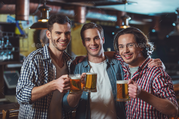 Men in pub Stock Photo by GeorgeRudy | PhotoDune