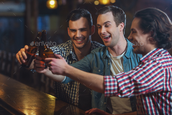 Men in pub Stock Photo by GeorgeRudy | PhotoDune