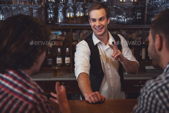 Men in pub Stock Photo by GeorgeRudy | PhotoDune