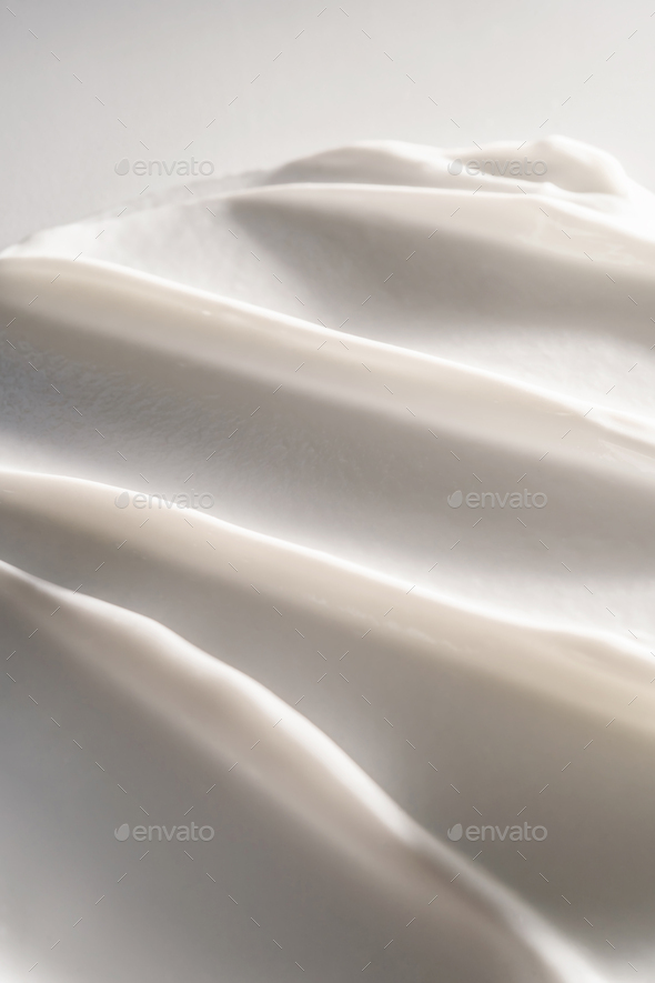 White cream texture on a white background. Stock Photo by marevgenna1985