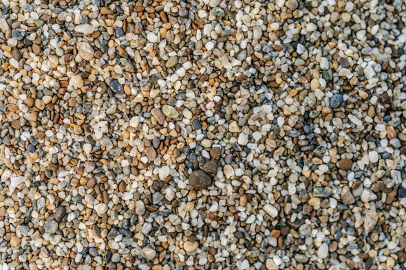 The texture of coarse sand near. Macro. Stock Photo by marevgenna1985