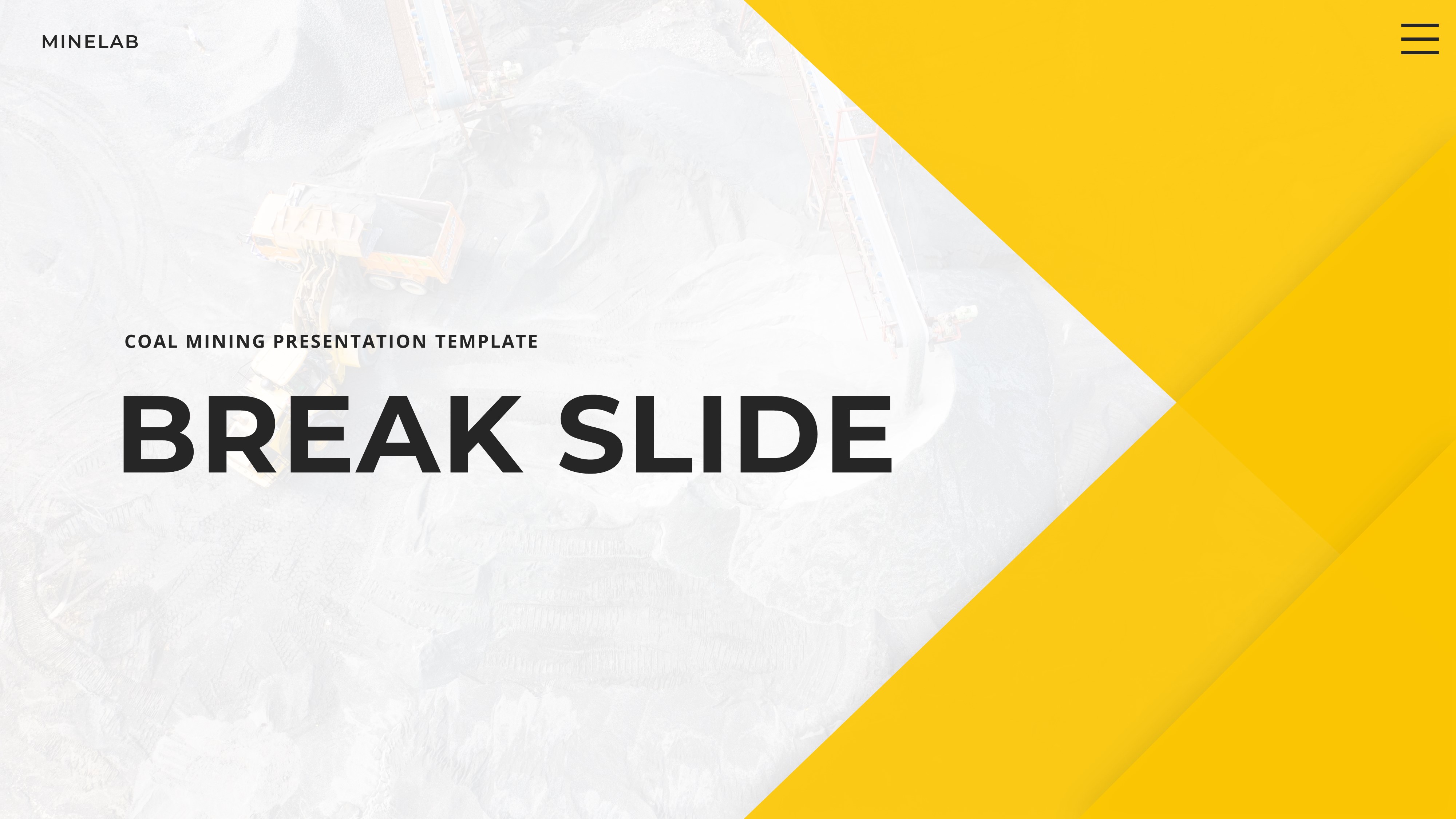 Minelab - Coal Mining PowerPoint Presentation Template, Presentation ...