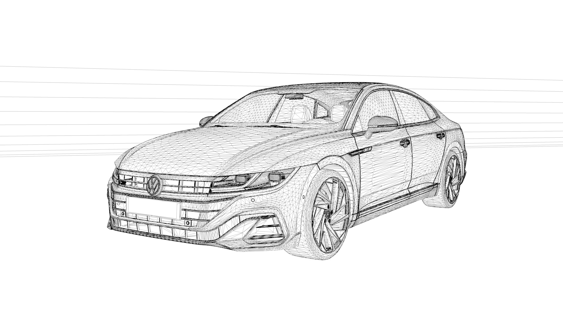 2022 Volkswagen Arteon R-Line by EA09studio | 3DOcean