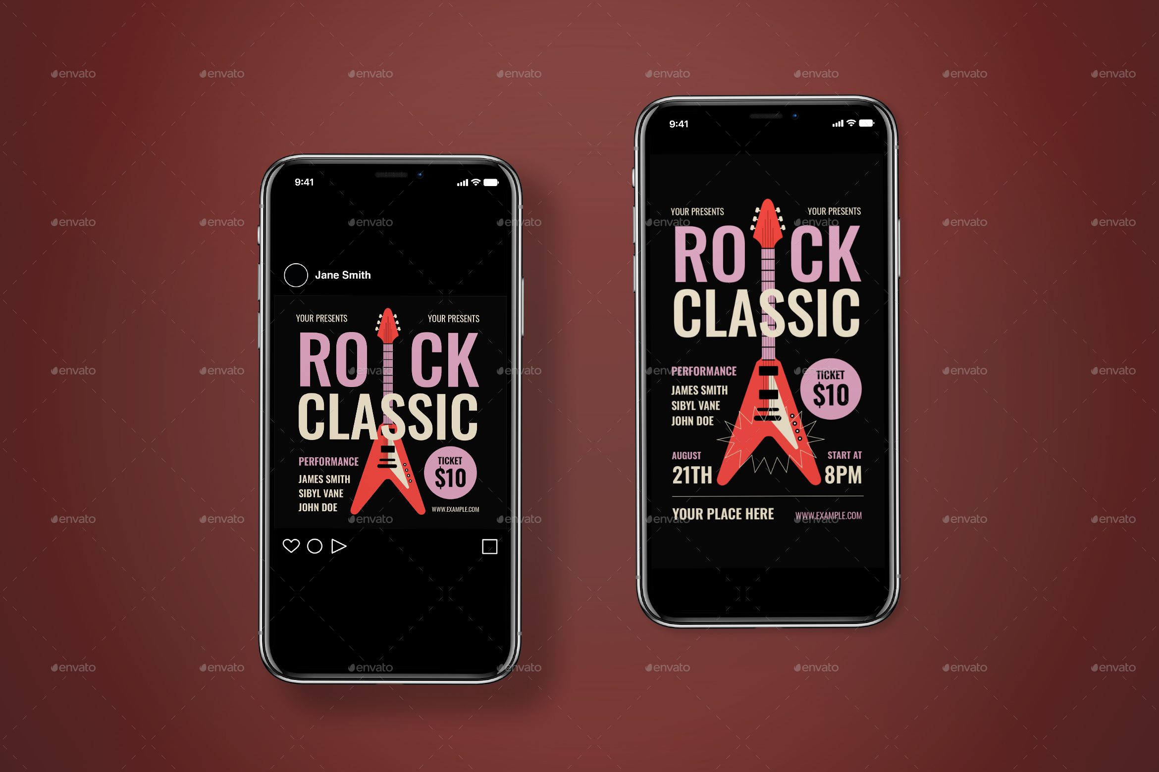 Rock Classic Flyer Set, Print Templates | GraphicRiver