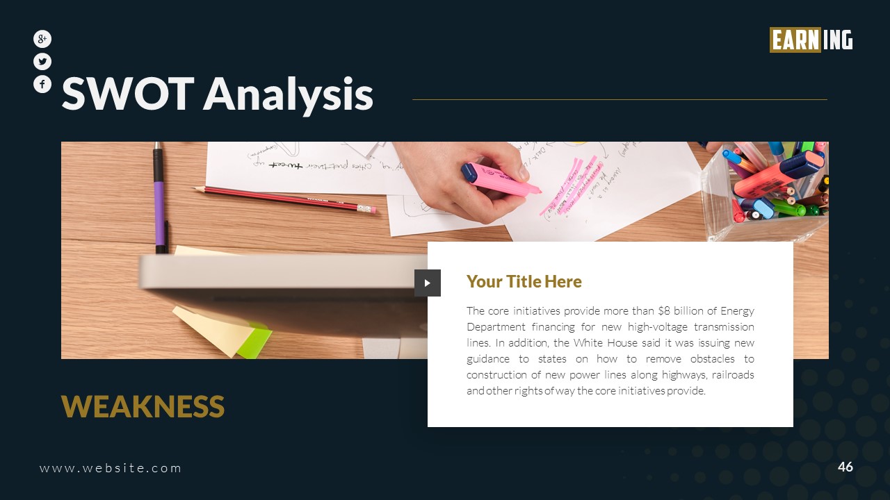 Earning Finance Presentation Template, Presentation Templates ...