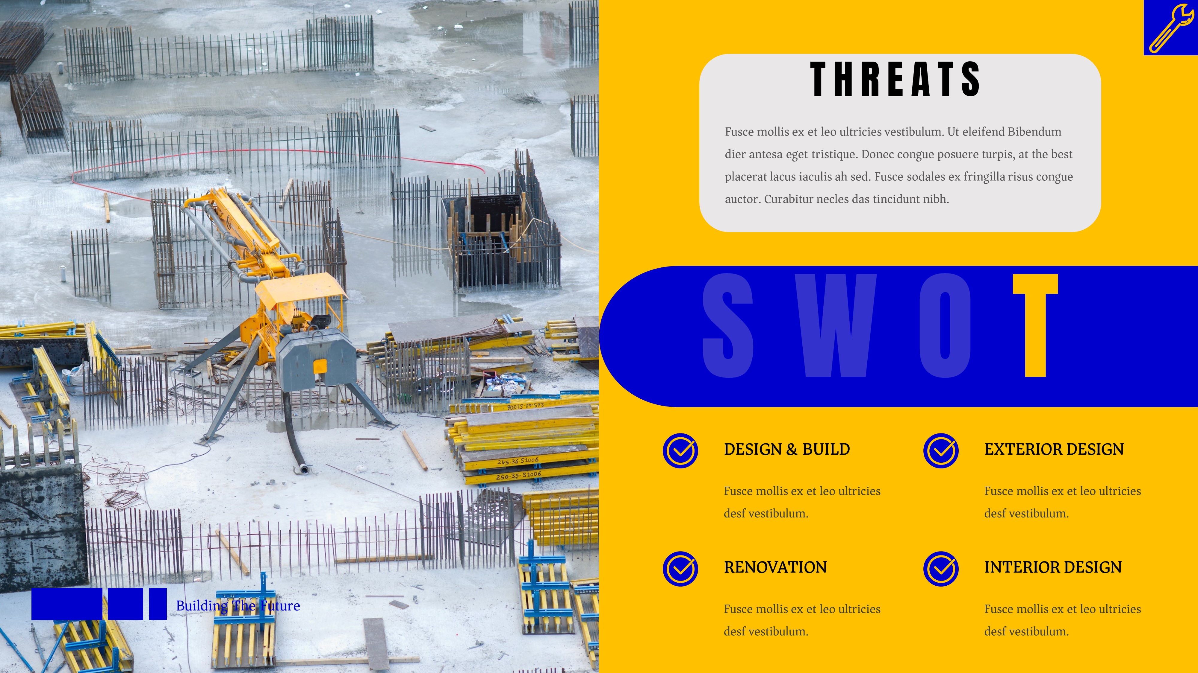 Buildstruction - Construction PowerPoint Template, Presentation Templates