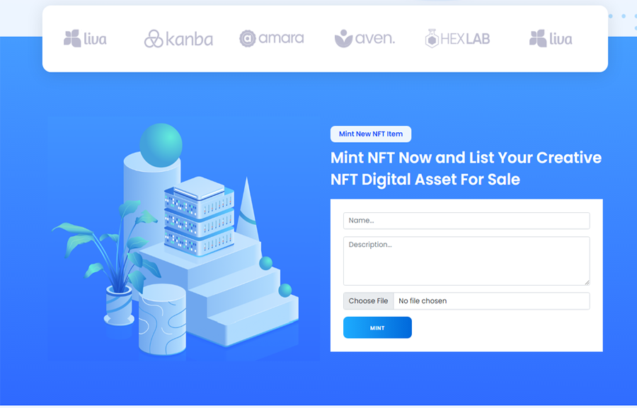 NFT WorkSea - Full NFT Marketplcae with React & Solidity by Bright-Themes