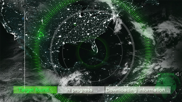 Satellite Tracking Display, Motion Graphics | VideoHive