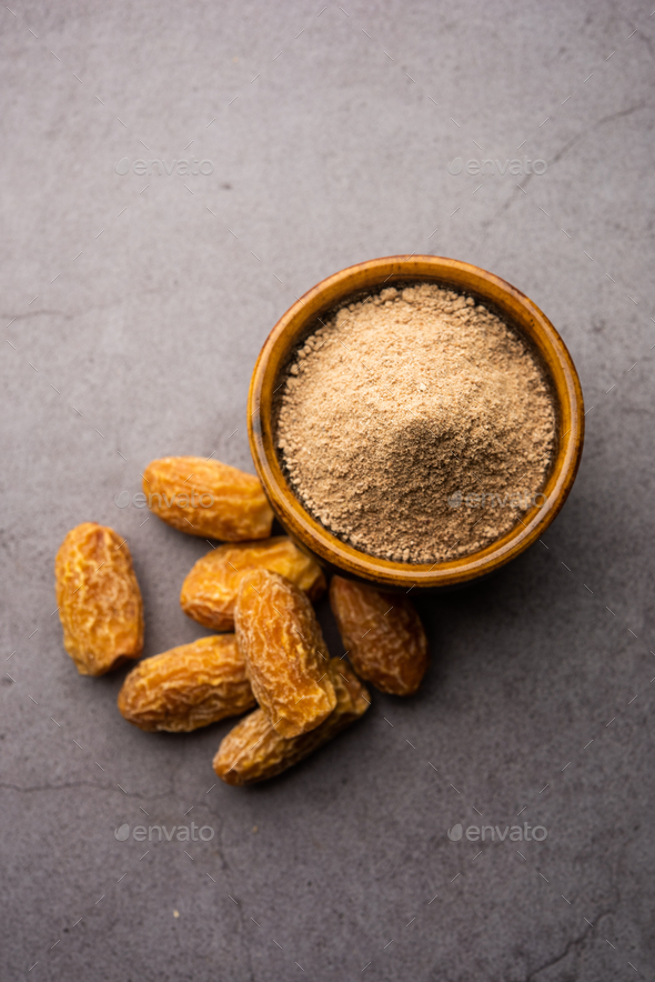 Dates powder Stock Photo by stockimagefactory | PhotoDune