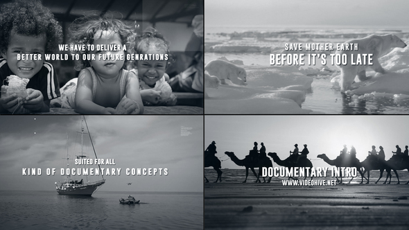 Documentary Intro, After Effects Project Files | VideoHive