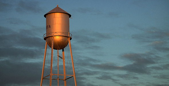 Water Tower Time Lapse , Stock Footage | VideoHive