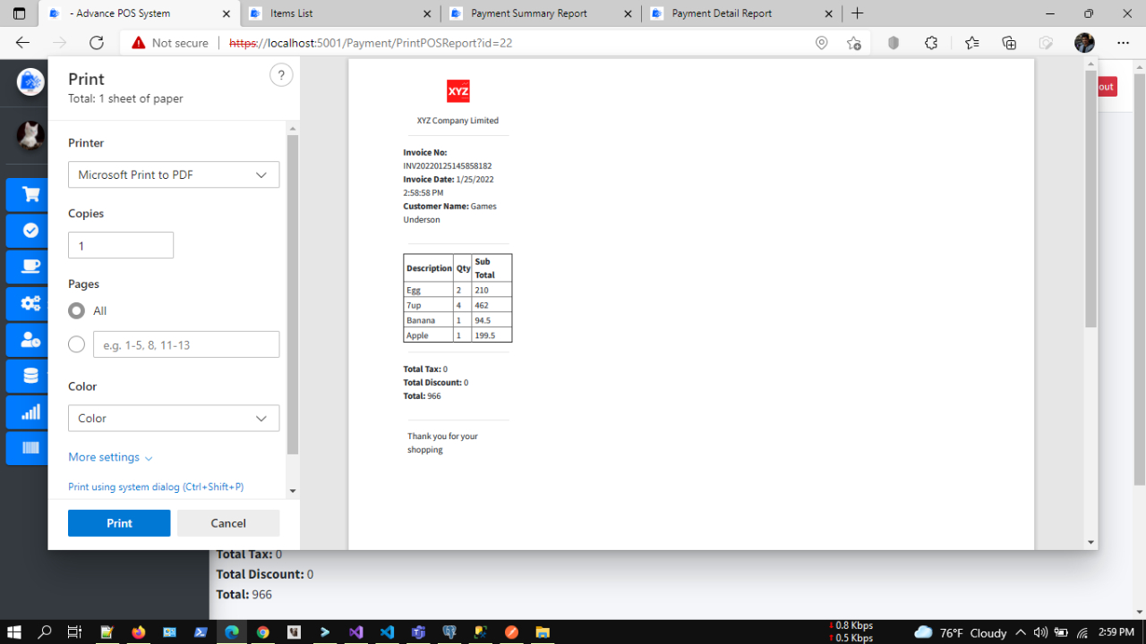 Advance Point of Sale System (POS) | Web by shaheddev | CodeCanyon