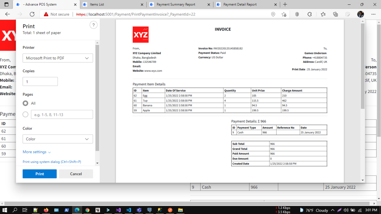Advance Point of Sale System (POS) | Web by shaheddev | CodeCanyon