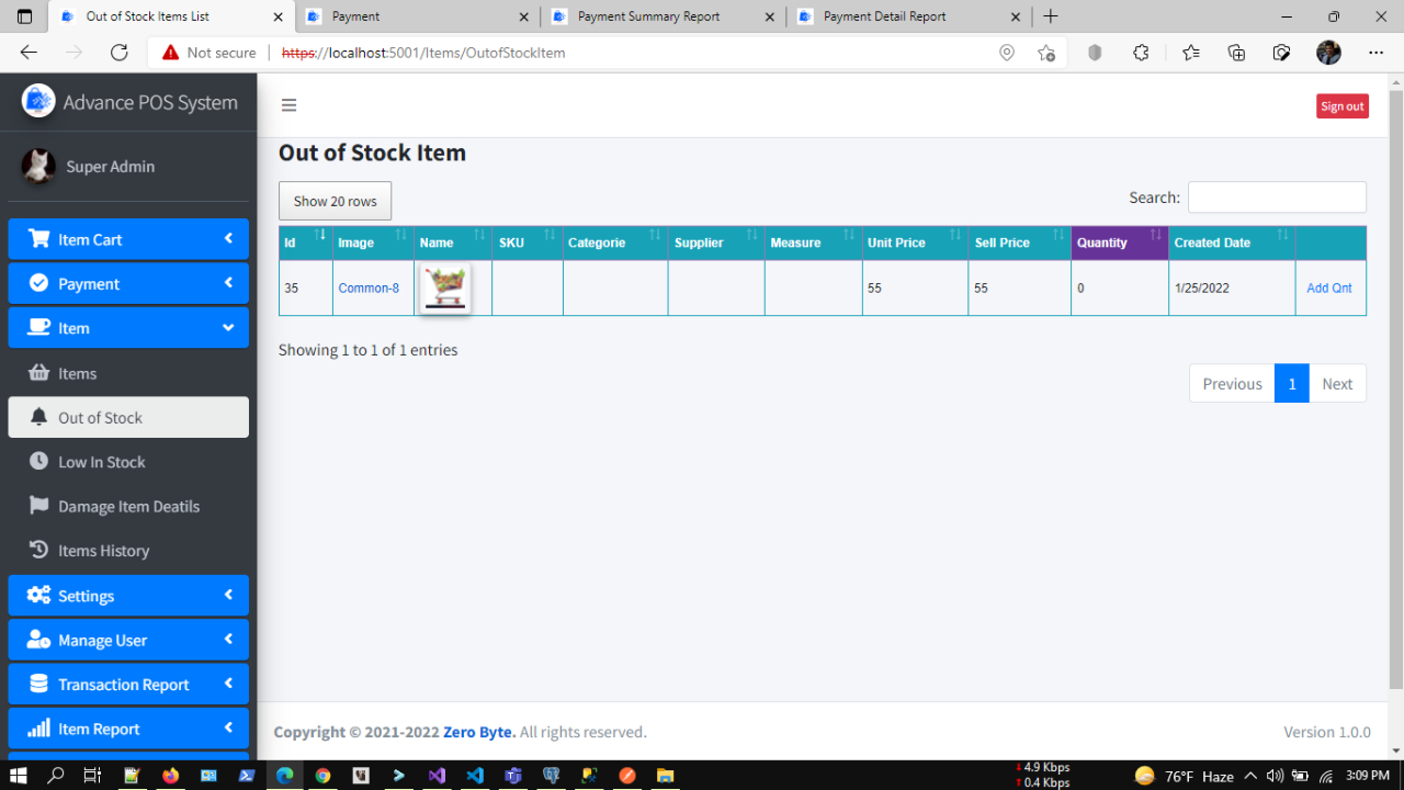 Advance Point of Sale System (POS) | Web by shaheddev | CodeCanyon