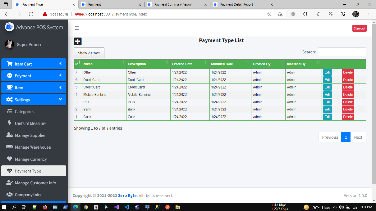 Advance Point of Sale System (POS) | Web by shaheddev | CodeCanyon