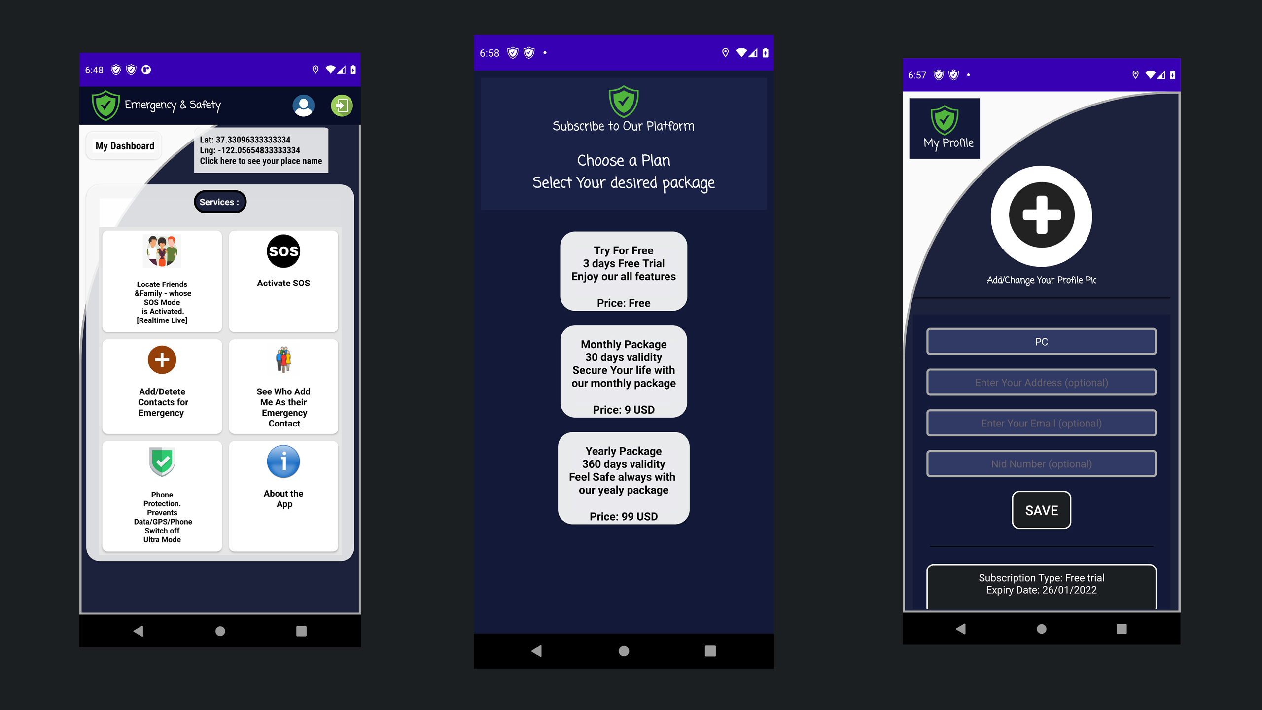 SOS Emergency And Safety app - For Everyone's Safety Worldwide with ...