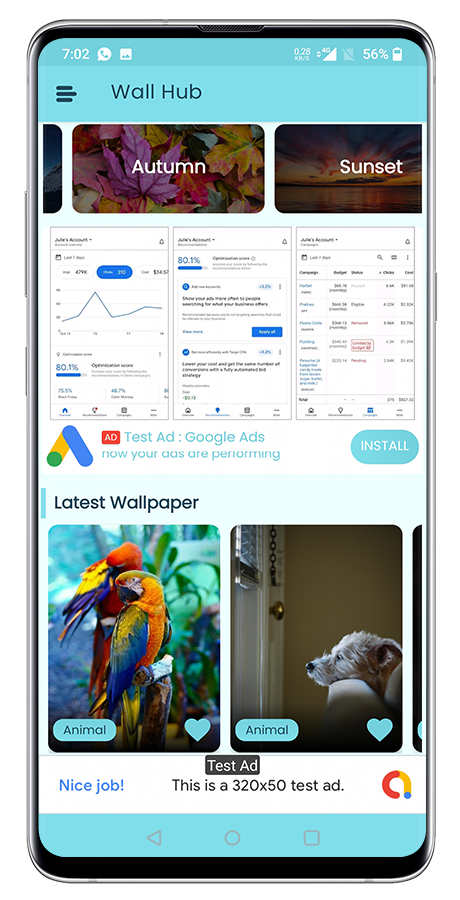 Wall Hub - Android Wallpapers App by AndroMOB | CodeCanyon