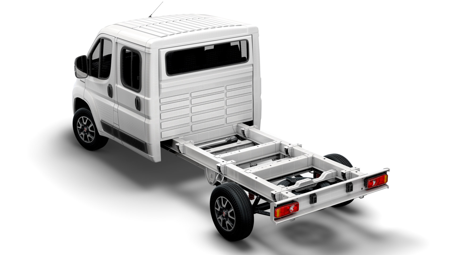 Fiat Ducato Chassis Truck Crew Cab 4035 WB 2022 by creator_3d | 3DOcean
